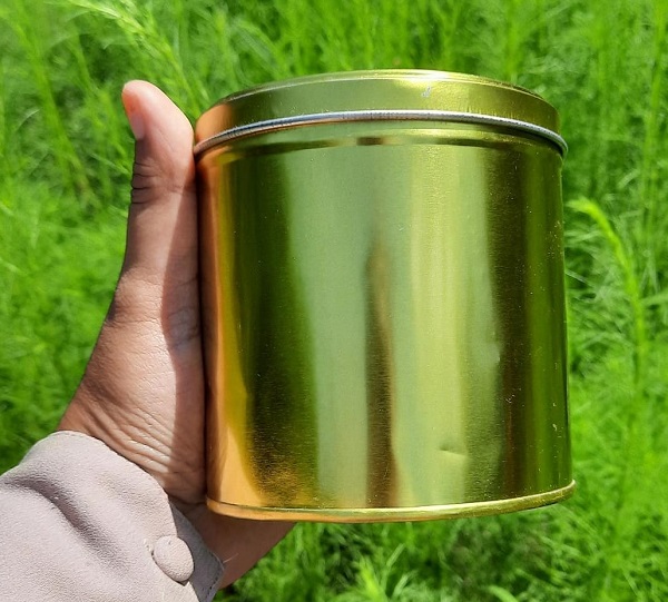 Kaleng Bulat & Silinder : 10 x 10cm